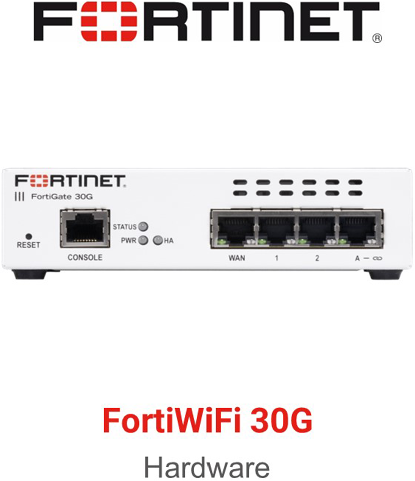Fortinet FortiWifi-30G | Oui | matériel uniquement | matériel uniquement